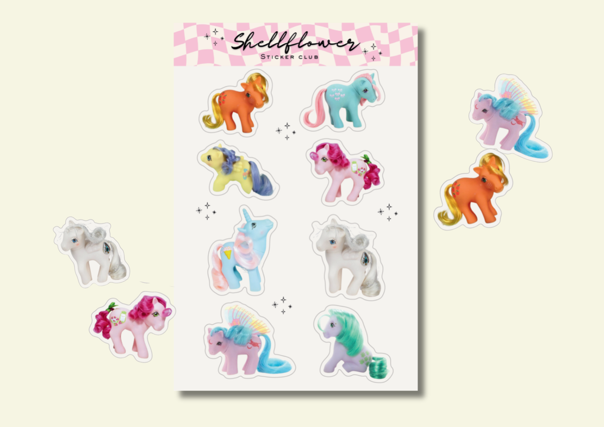 My Little Pony Sticker Sheet – made590