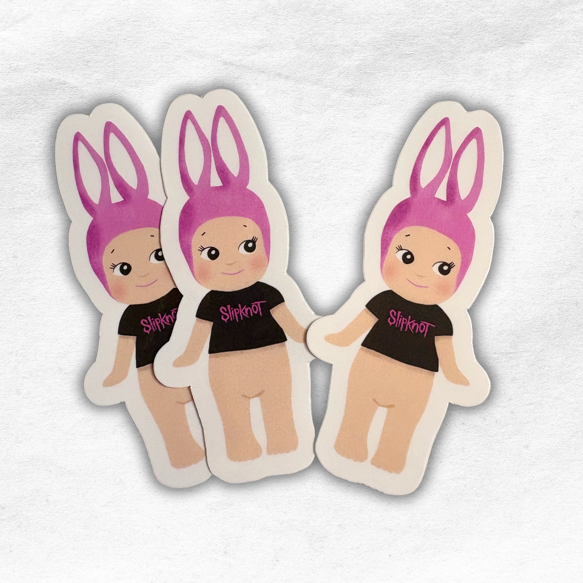 Slipknot sonny angel vinyl sticker – made590