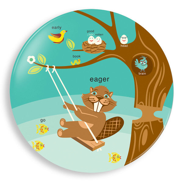 Eager Beaver Season Plate - Jane Jenni – made590